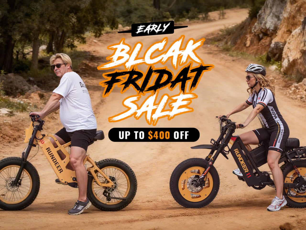 Early Black Friday E-Bike Sale 2025 | Up to $400 Off Rundeer E-Bikes