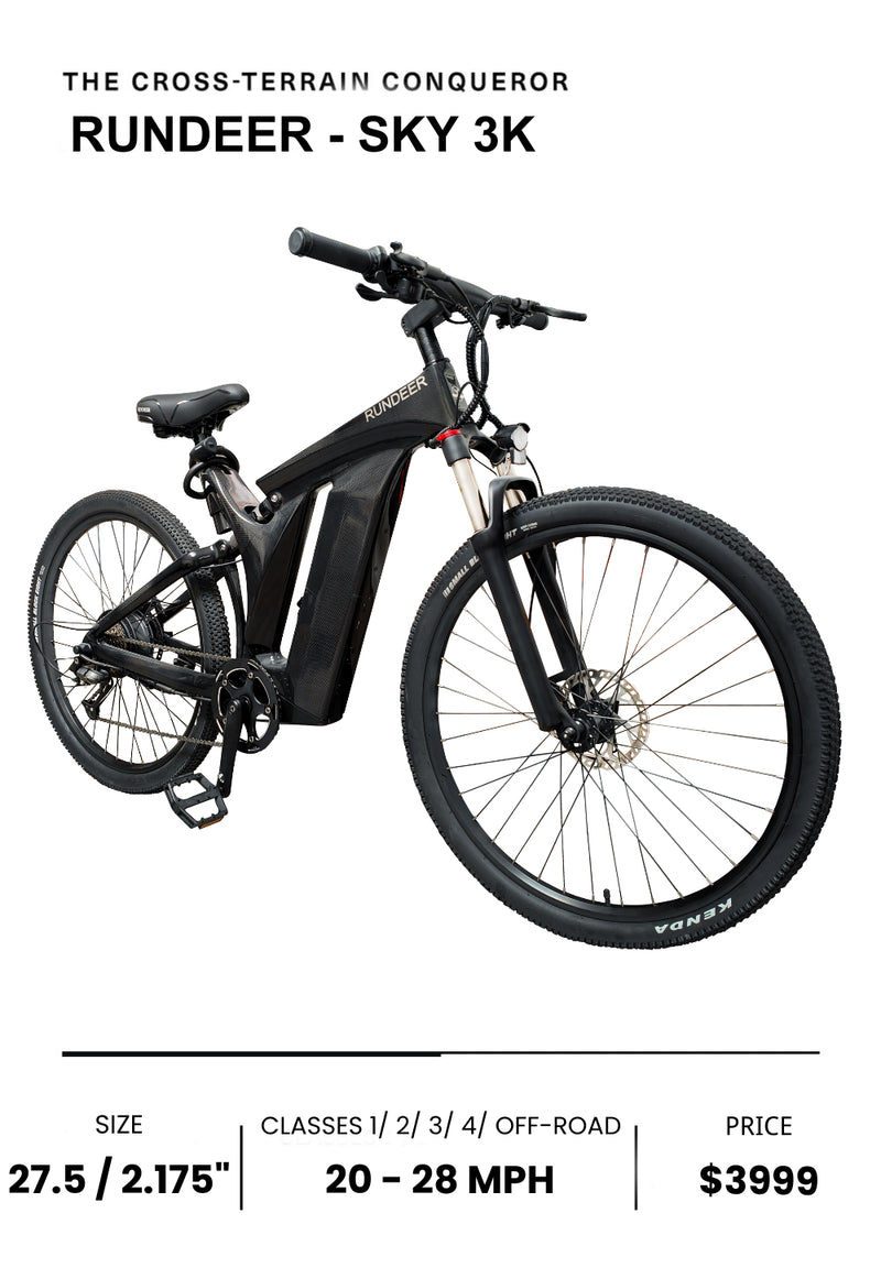 Rundeer Electric Bikes - Quality Award-Winning Ebikes for Adults